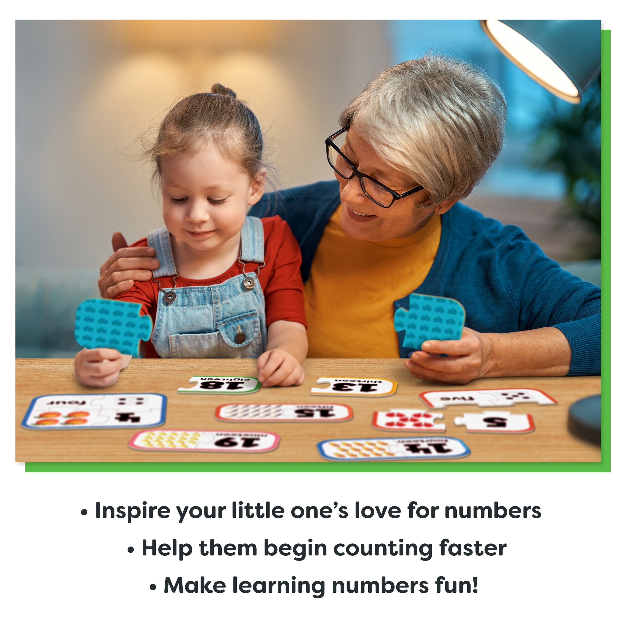 Counting Puzzle Cards – Momo & Nashi