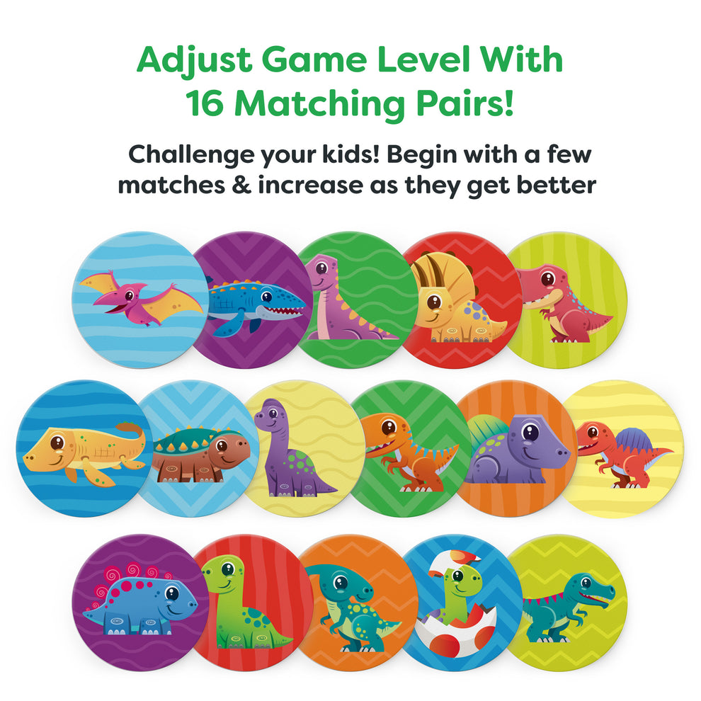 Dinosaur Matching Memory Game - 32 Pieces – Momo & Nashi